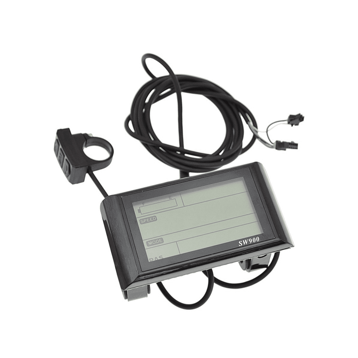 24-72V SW900 LCD Display Control Electric Bicycle Speed Meter ...