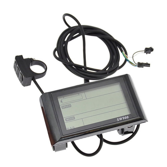 SW900 LCD Display Control for E-Bike Speedometer - Walmart Business ...