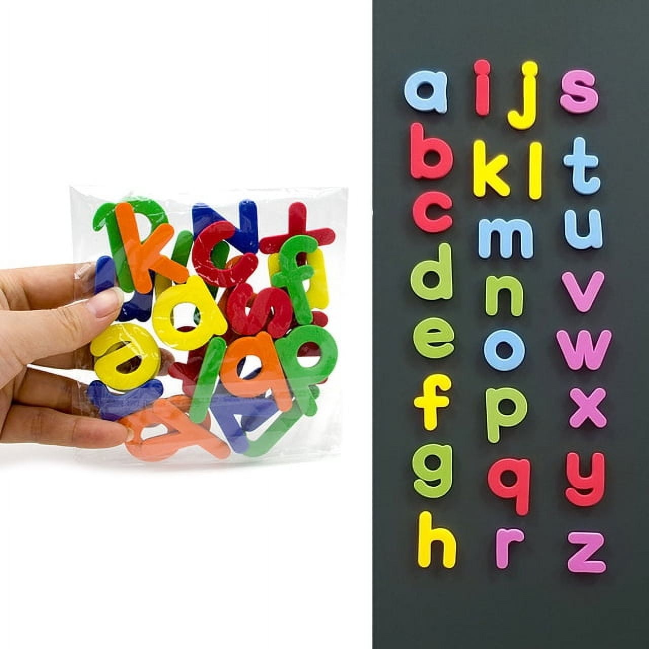 24-76pcs Magnetic Alphabet Letters EVA Foam Refrigerator Stickers ...