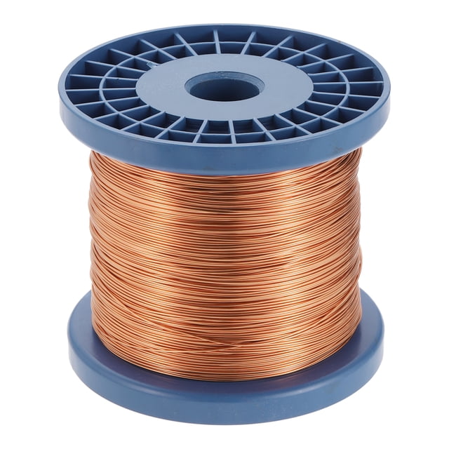24 AWG Magnet Wire, 24 Gauge Enameled Copper Wires 48 oz Magnetic Coil ...