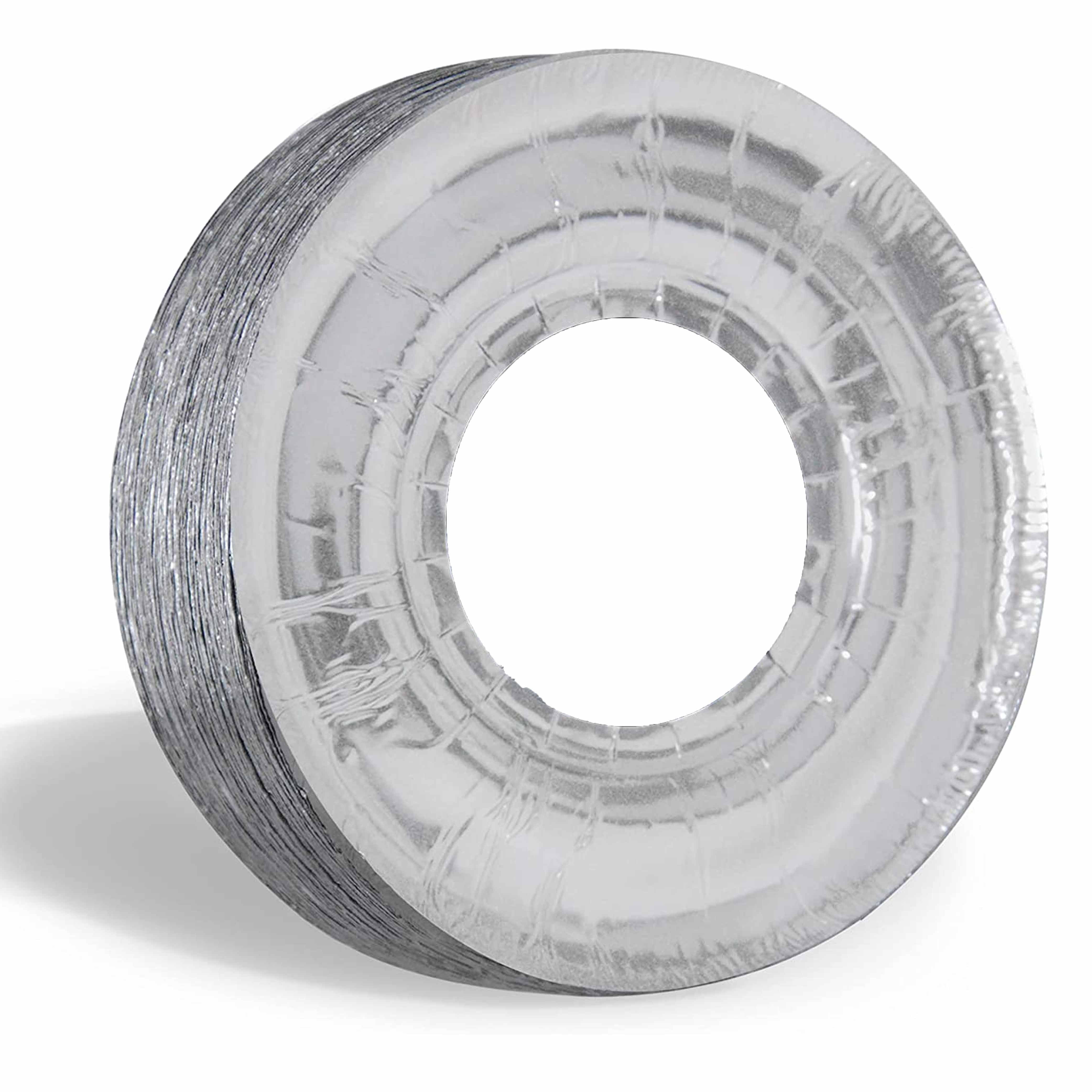 24 Aluminum Foil Round Gas Burner Bib Liners Covers Disposable ...