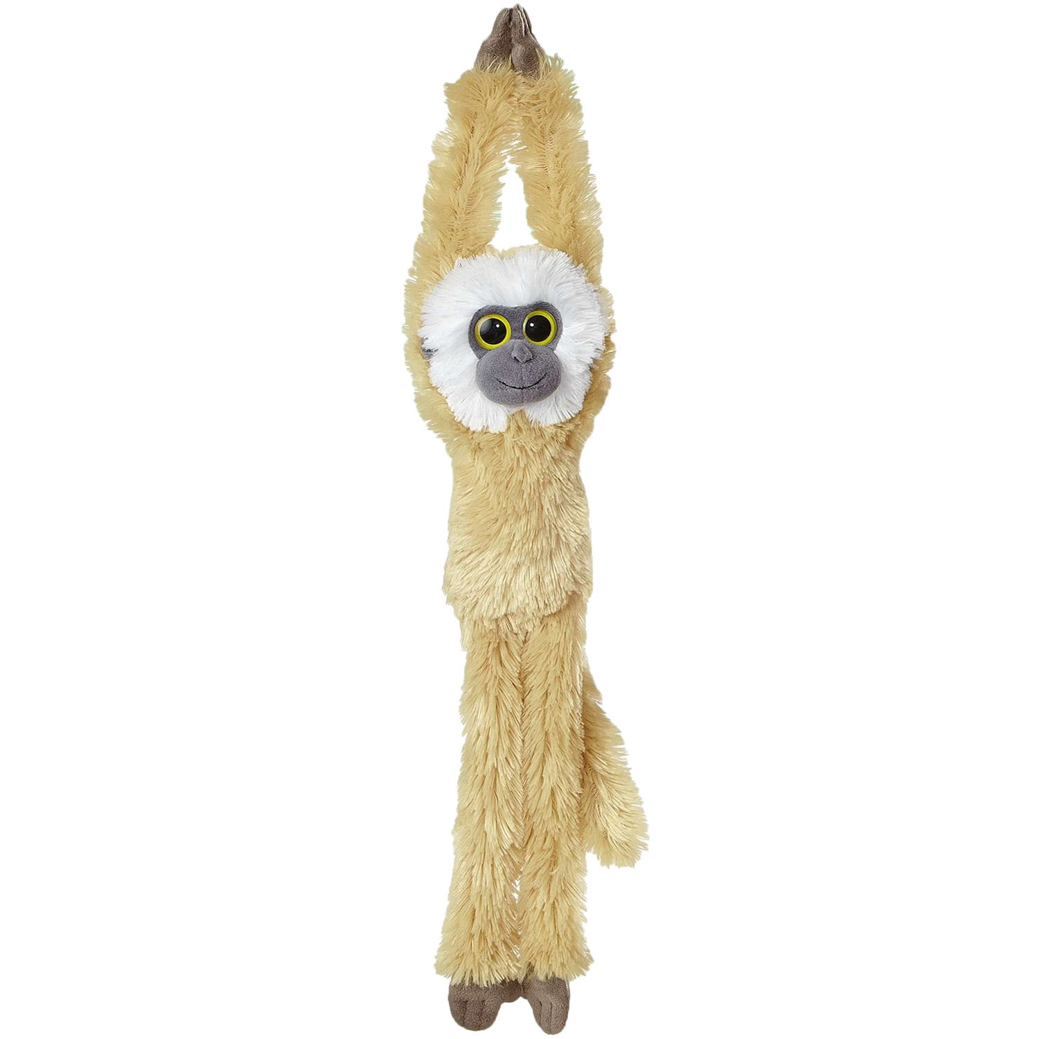 24" Aurora World Natural Hanging Chimp Plush Stuffed Animal Monkey, Tan ...