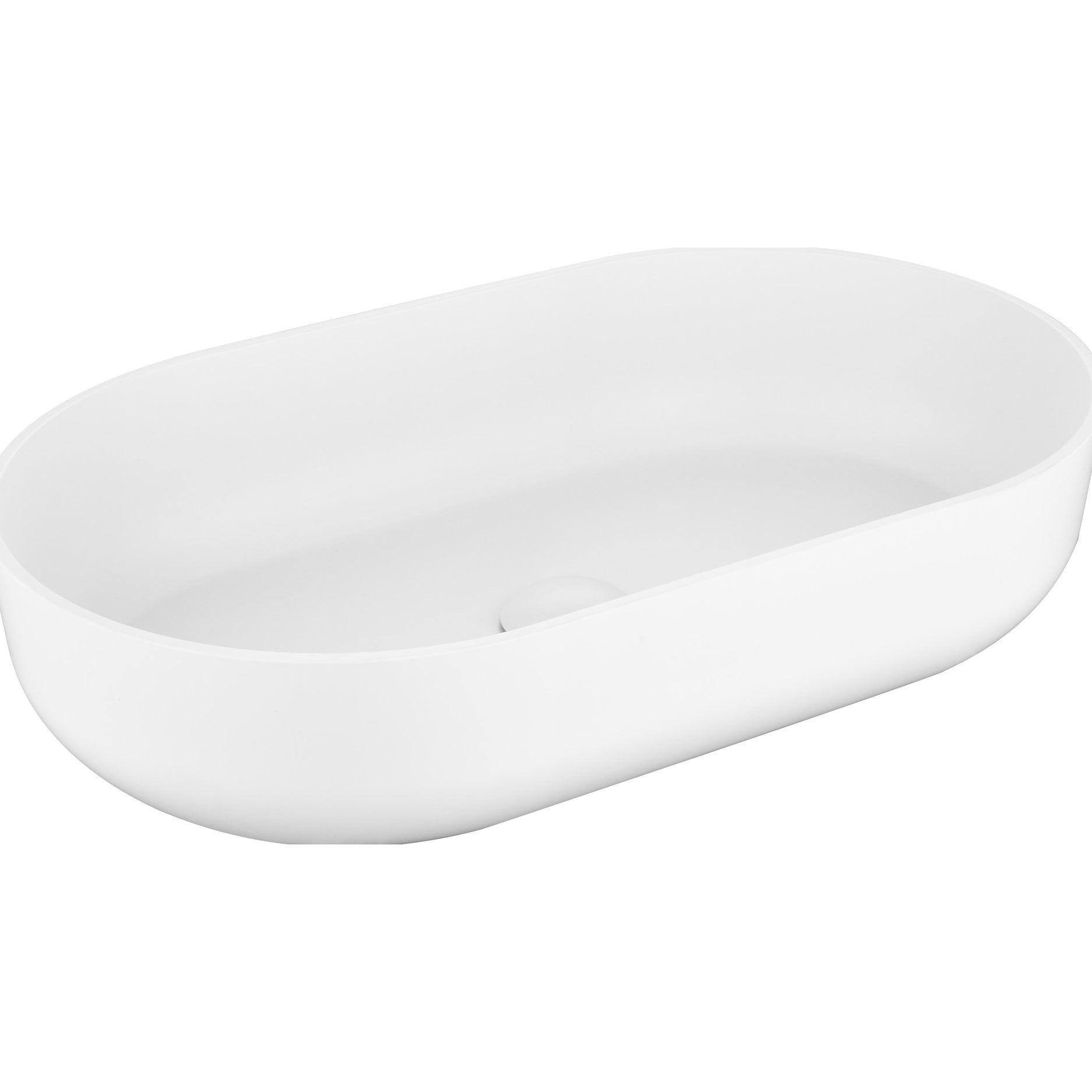 24" Bathroom Vessel Sink, Rectangular Shape | Above-Counter for ...