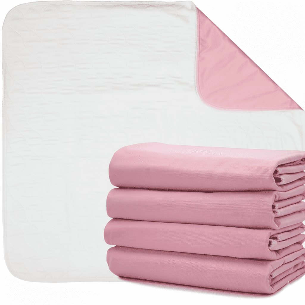 24 Bed Pads Washable Incontinence Underpad Chucks Absorbs 8oz 34 x 36 ...