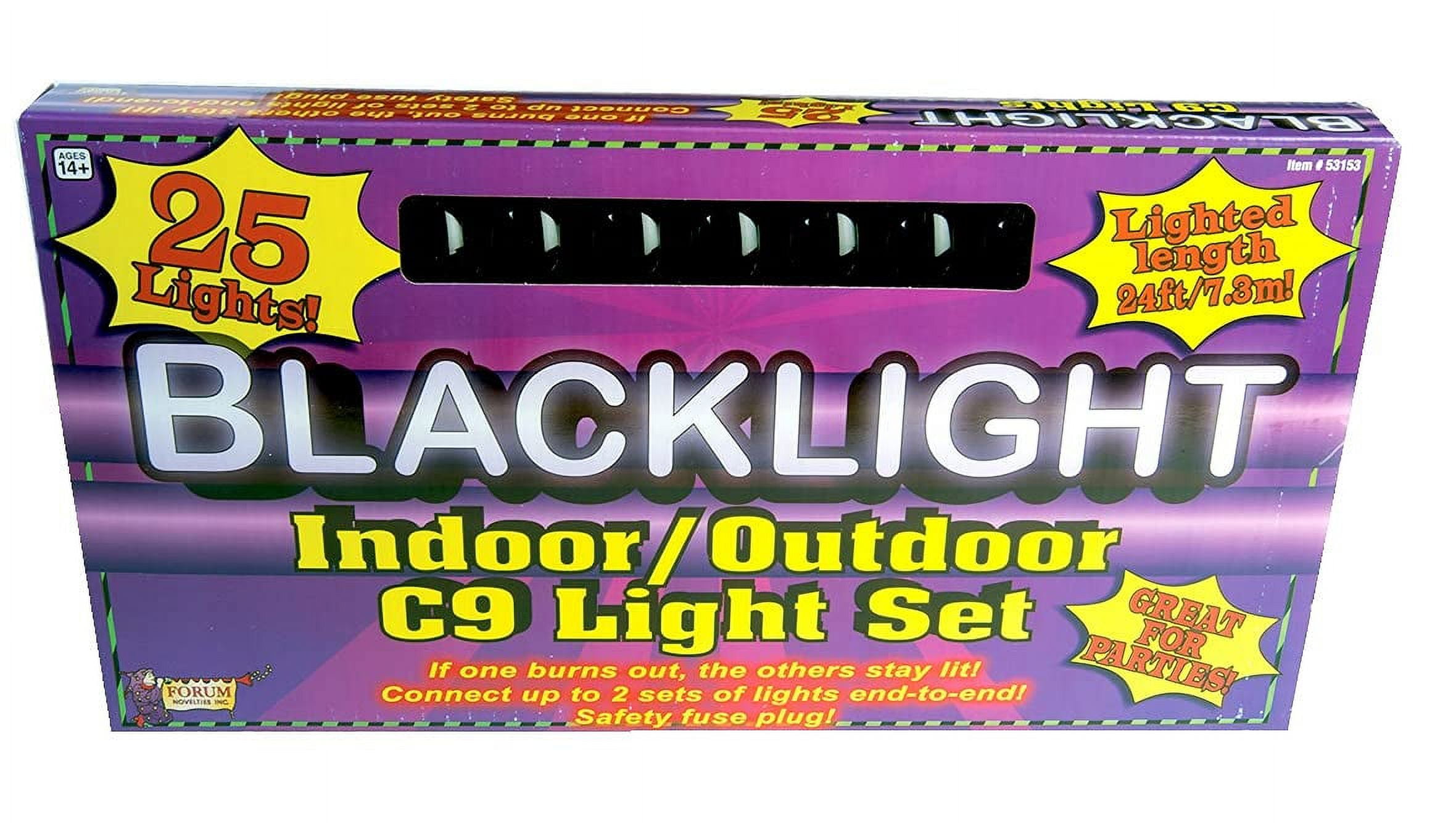 24' Blacklight String Lights - Walmart.com