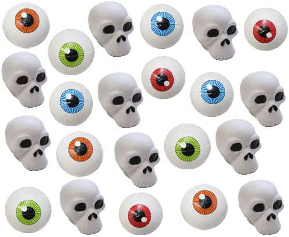24 Body Stress Balls - Eye and Skull Stress Ball Toys - Doctor, Nurse ...