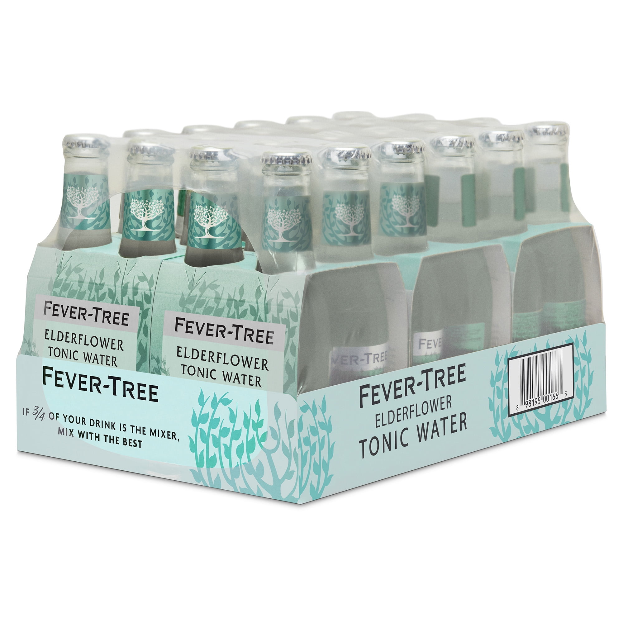 (24 Bottles) Fever-Tree Elderflower Tonic Water, 6.8 Fl Oz - Walmart.com
