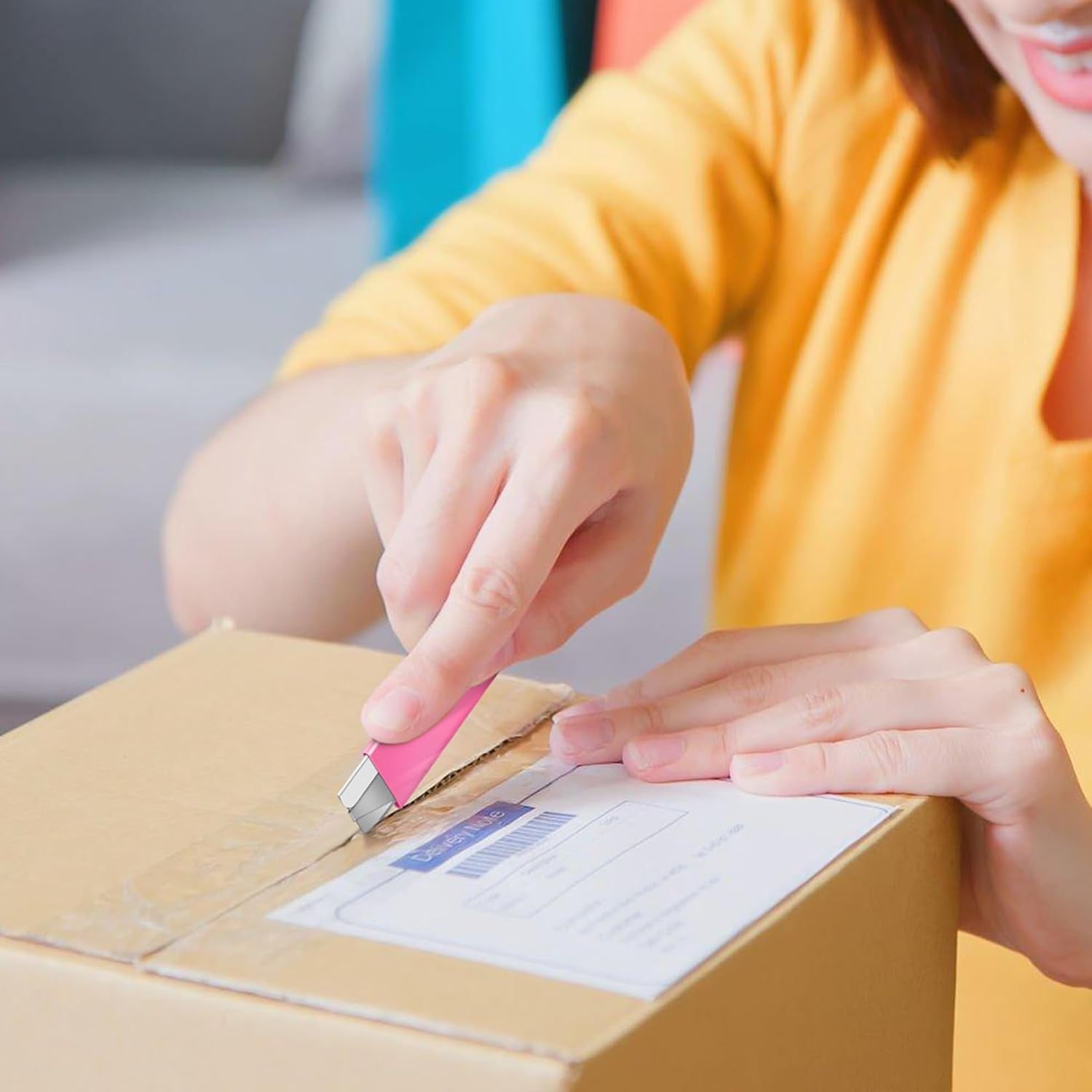 24 Box Cutter, Utility Knife Retractable, Mini Utility Knife With ...