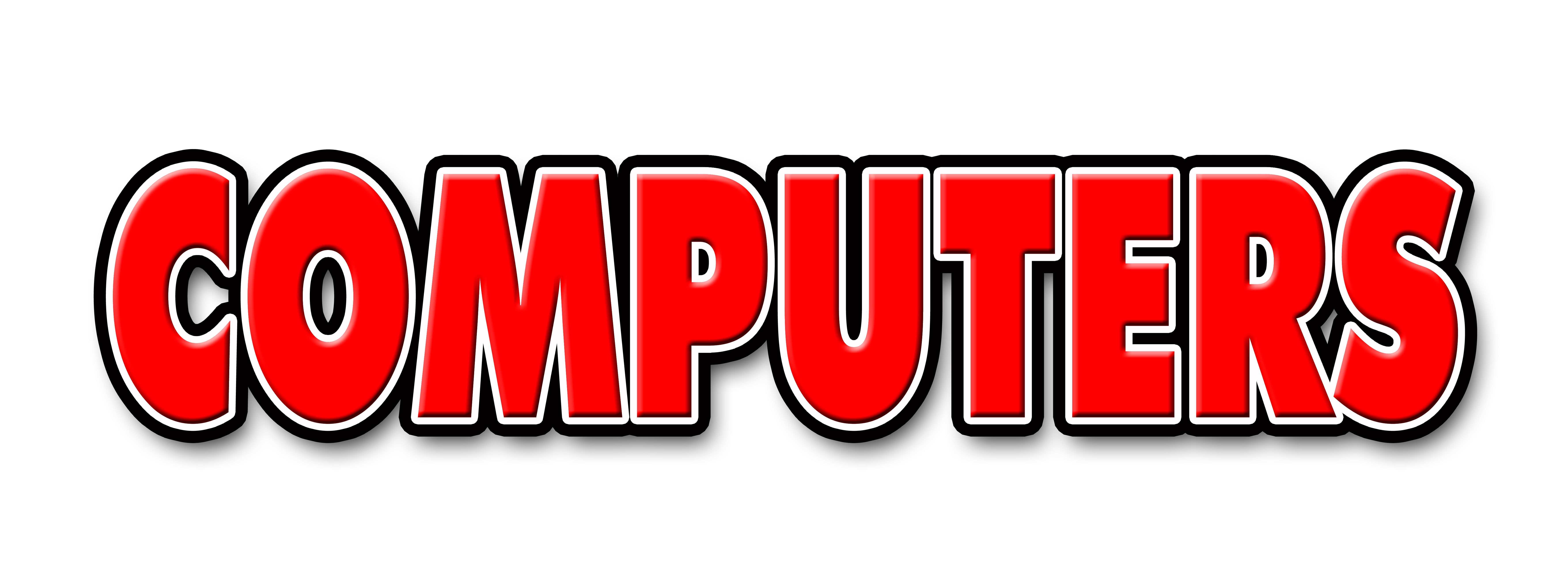 24" COMPUTERS DECAL sticker computer repair tech - Walmart.com