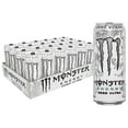 Monster Zero Ultra Energy Drink, Sugar Free, Caffeine Boost, 16 fl oz ...
