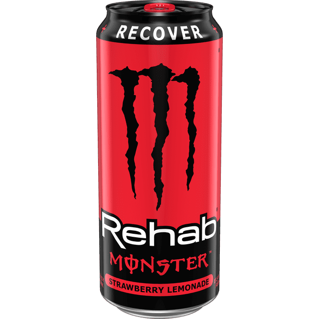 Rehab Monster Strawberry | Energy drinks for retail partners - Walmart ...