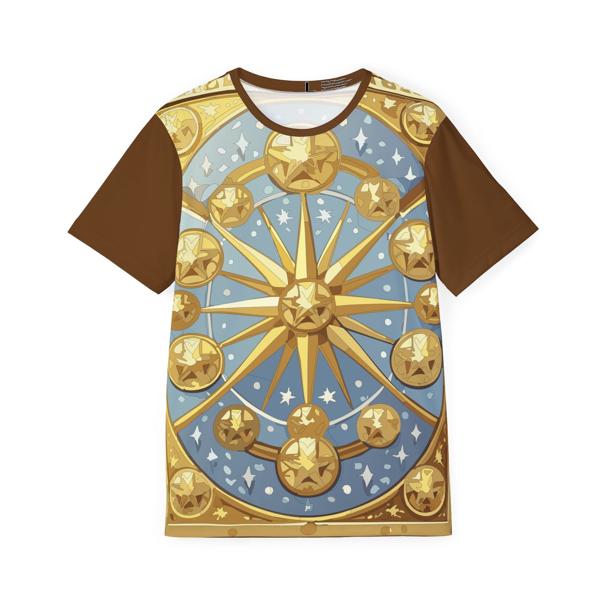 24-Card Deck Graphic T-Shirt, Art Design Poly Shirt, All Over Print ...
