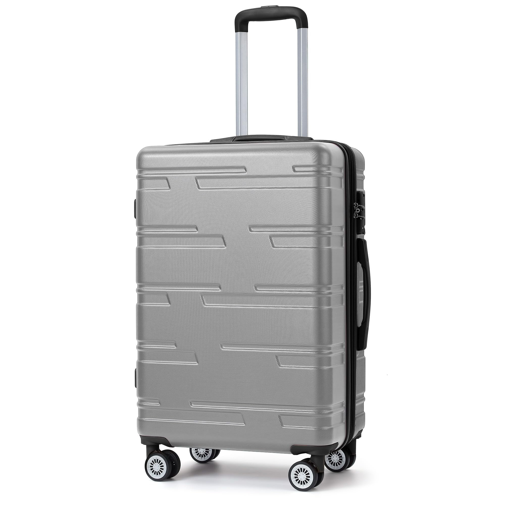 24 " Carry-On Luggage,Hardshell Suitcase With Wheels&Tsa Lock ...