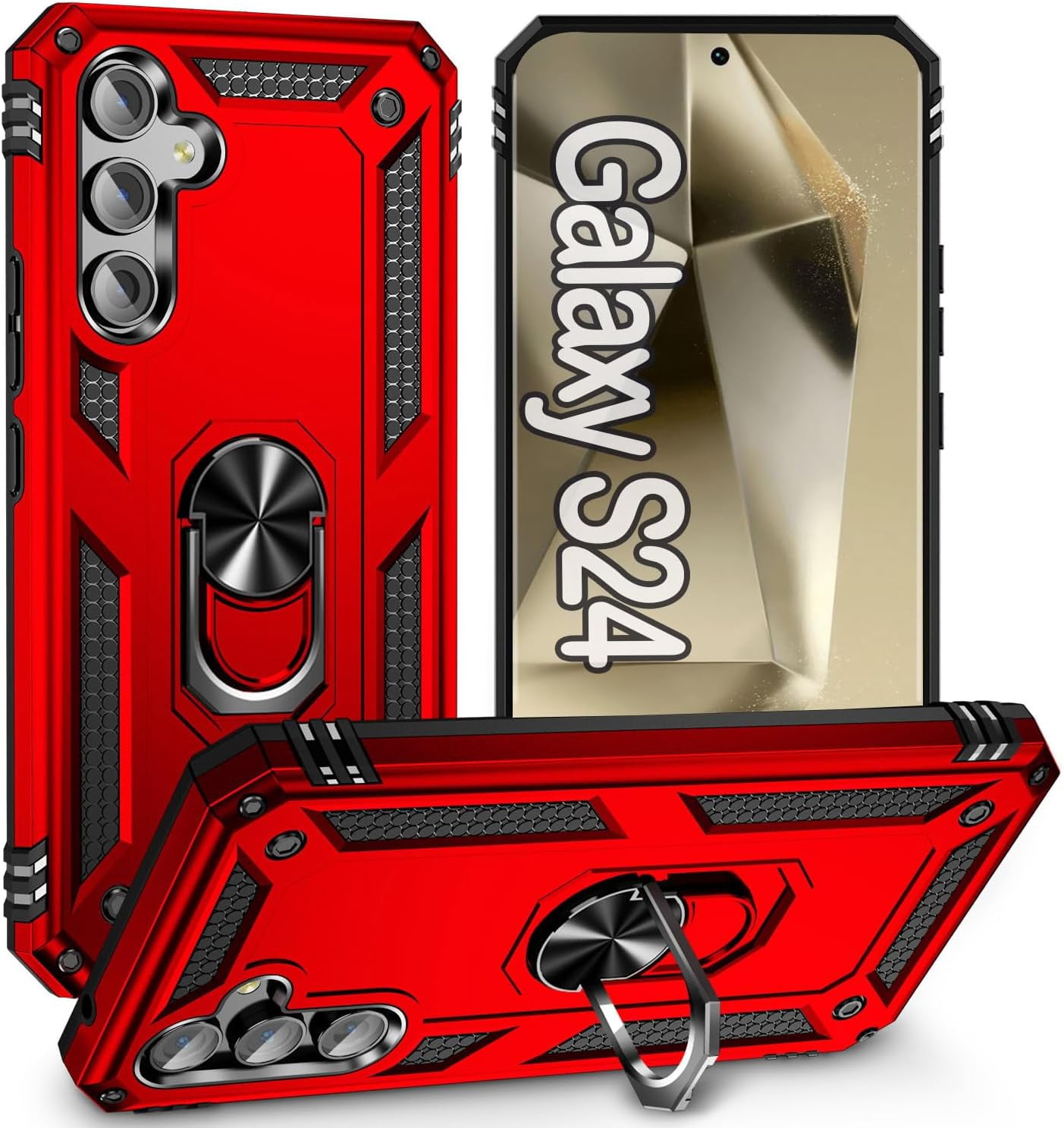24 Case:ZOEII for Samsung Galaxy S24 Case,Heavy Duty Drop Protection ...