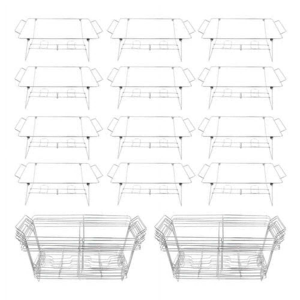 24*Chafing Wire Rack Buffet Stand Full Size Racks Holder For Dish ...