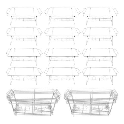 24*Chafing Wire Rack Buffet Stand Full Size Racks Holder For Dish ...