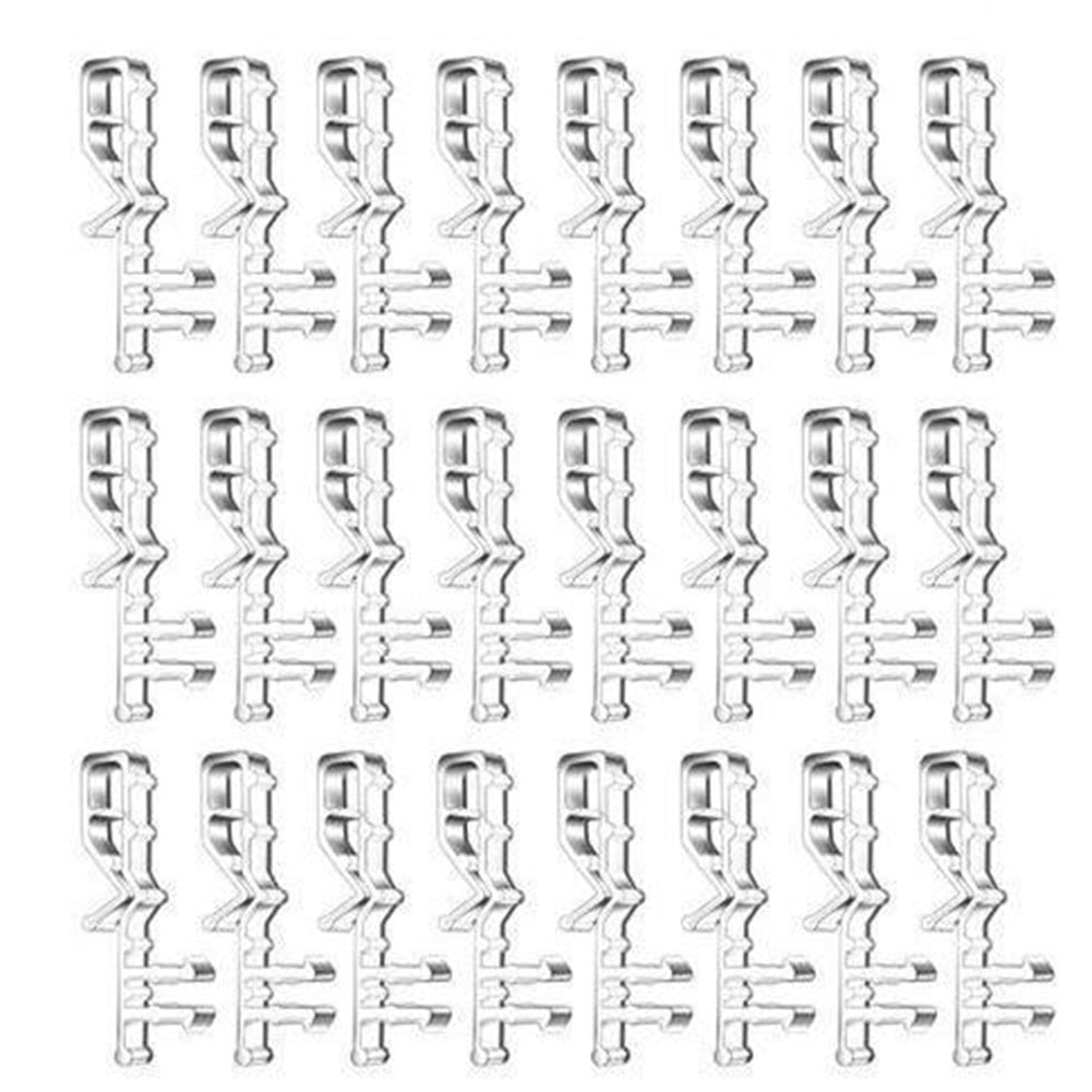 24 Clear Replacement Clips for Venetian Blinds and For Window ...