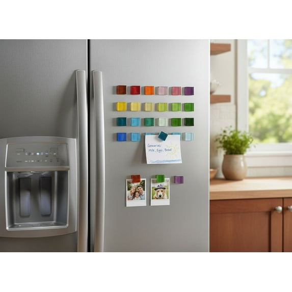 24 Color Refrigerator Magnets - Colorful Fridge Magnets with Cute ...