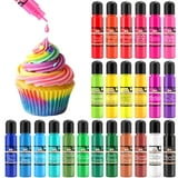 24 Colors Gel Food BDF32 Coloring Set, 8.4 Fl. Oz, Concentrated Food ...
