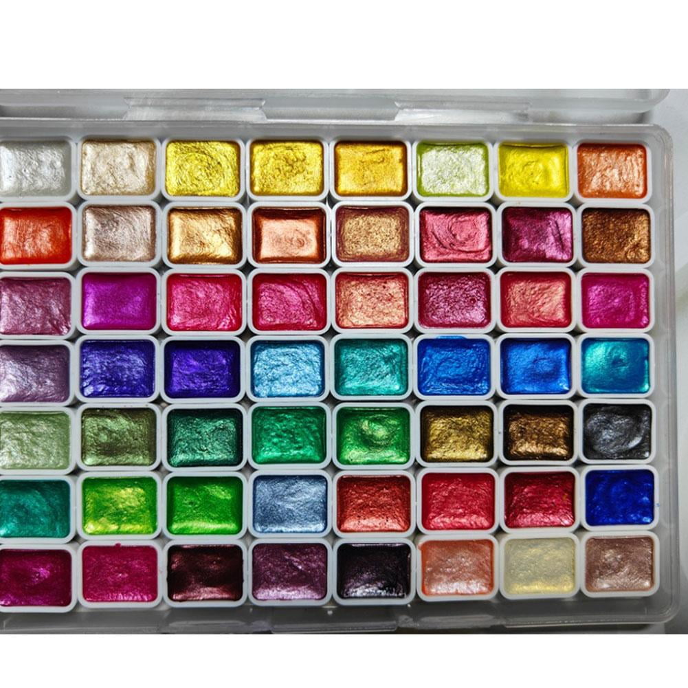 ZHXXCUM Multicolor Solid Watercolor Pigment Paint Set - Walmart.com