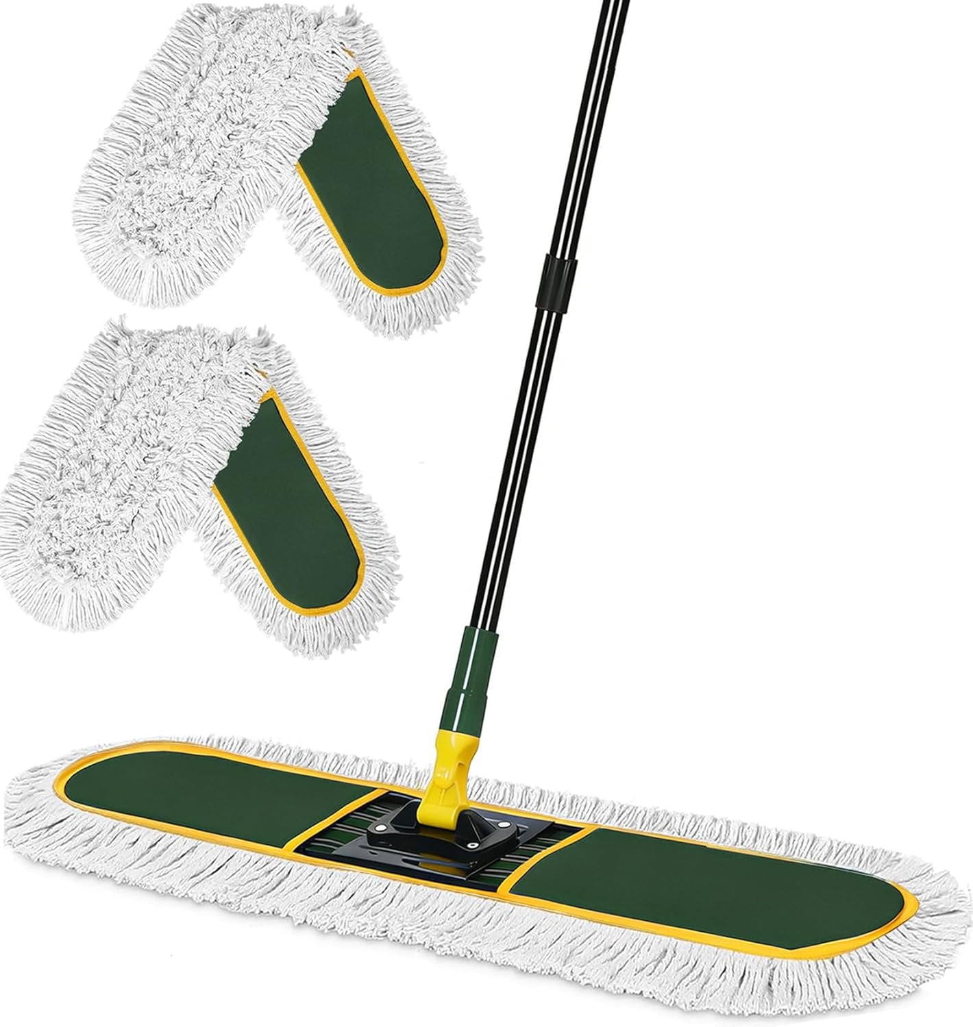 24" Commercial Dust Mop for Floor Cleaning, Heavy Duty Large Mop with ...