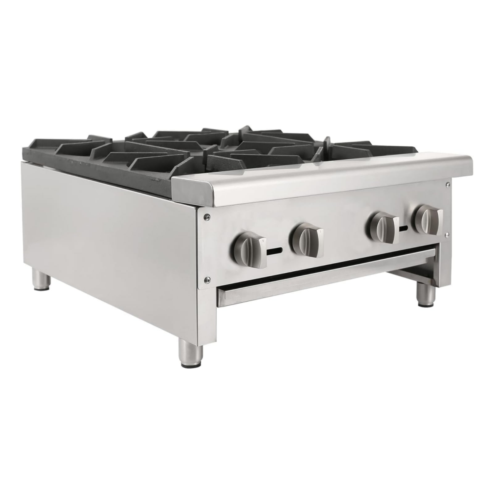 "24"" Commercial Indoor/Outdoor Portable Kitchen Gas stove, 4 Burners ...