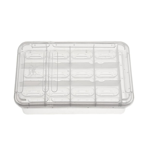 24 Compartments Transparent Breeding Isolation Box Incubator Hatching ...