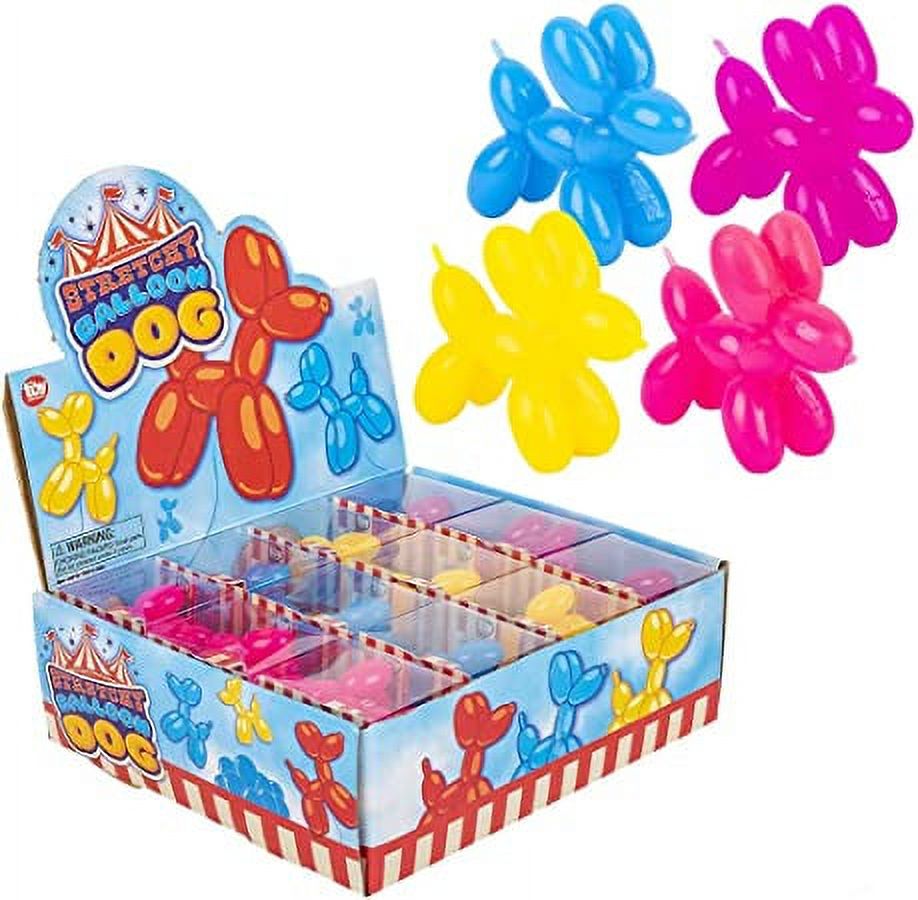 (24 Count) - 2.5" Rubber Balloon Dog - Walmart.com