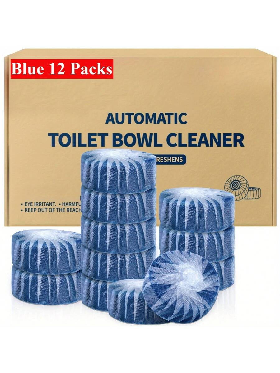 24-Count Automatic Toilet Cleaner Tablets - Powerful Stain Remover for ...