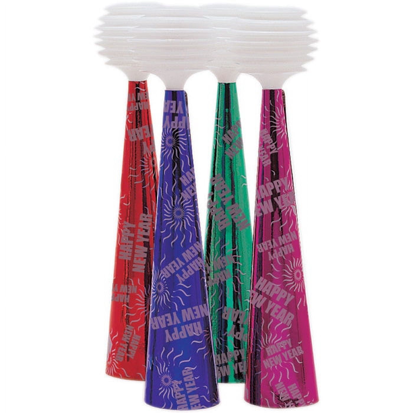 24 Count Bulk Pack New Year's Eve Party Horns - Walmart.com