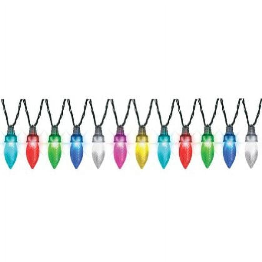 24-Count Color Changing Light Show String Christmas Lights, Multi-Color ...
