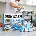 24 Count Dishwasher Cleaner Tablets – Deep Clean & Deodorize, Removes ...
