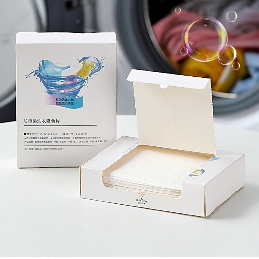 24 Count Dye Trapping Laundry Saving Sheets for Laundry in Wash Sheets ...