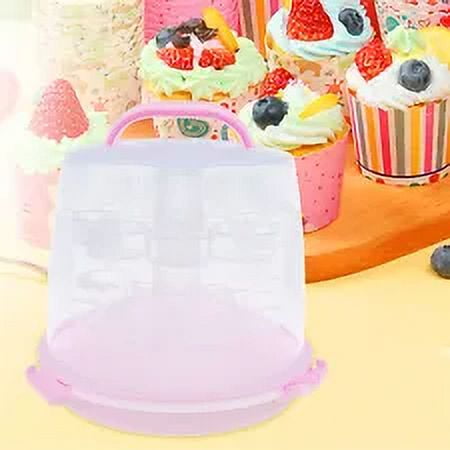 24 Cupcake Carrier Cake Carrier Holder Portable 3 Tier Cupcake ...