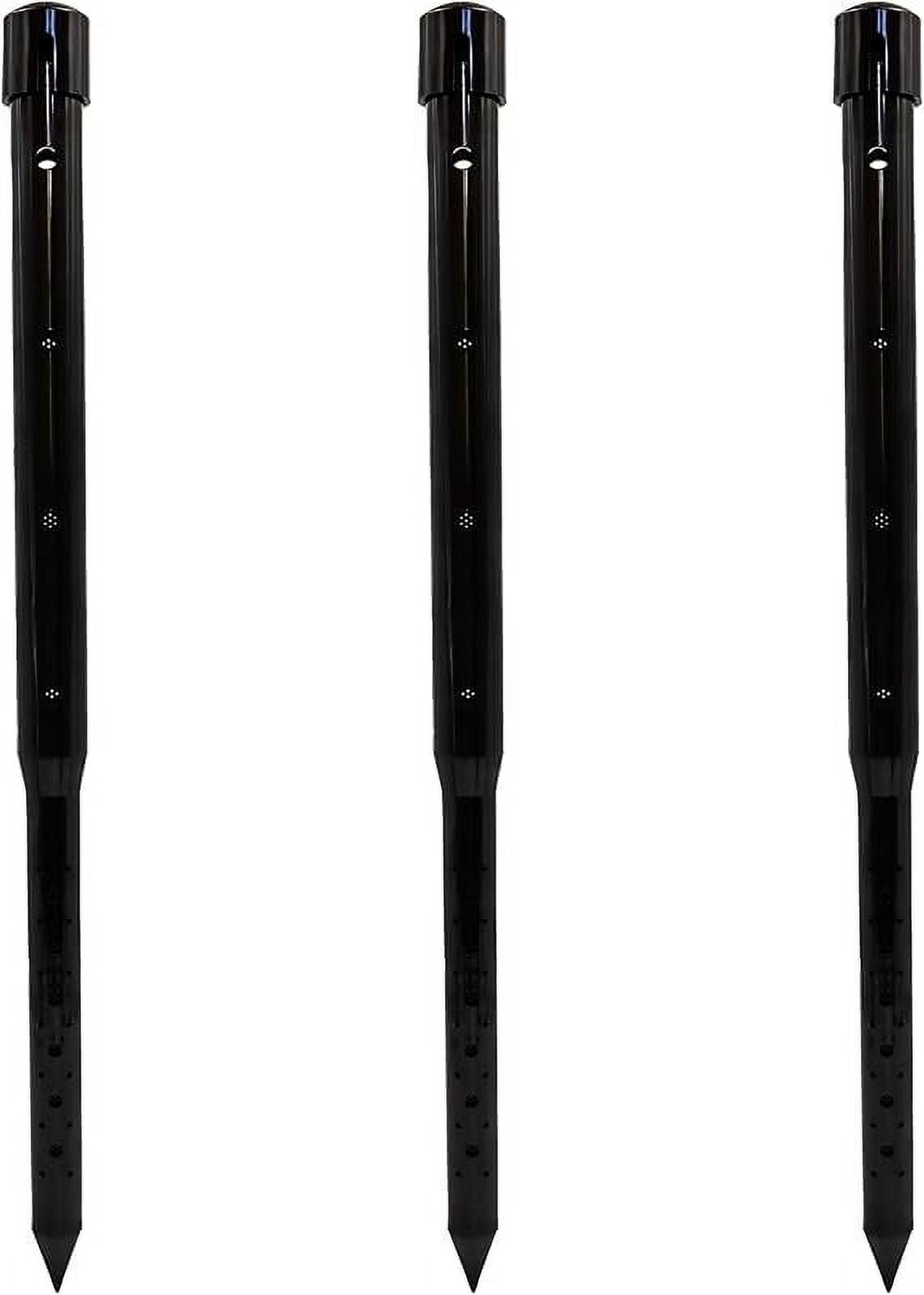 24" DEEP DRIP Watering Stake (3 Pack) (Black), 24GKDD - Walmart.com