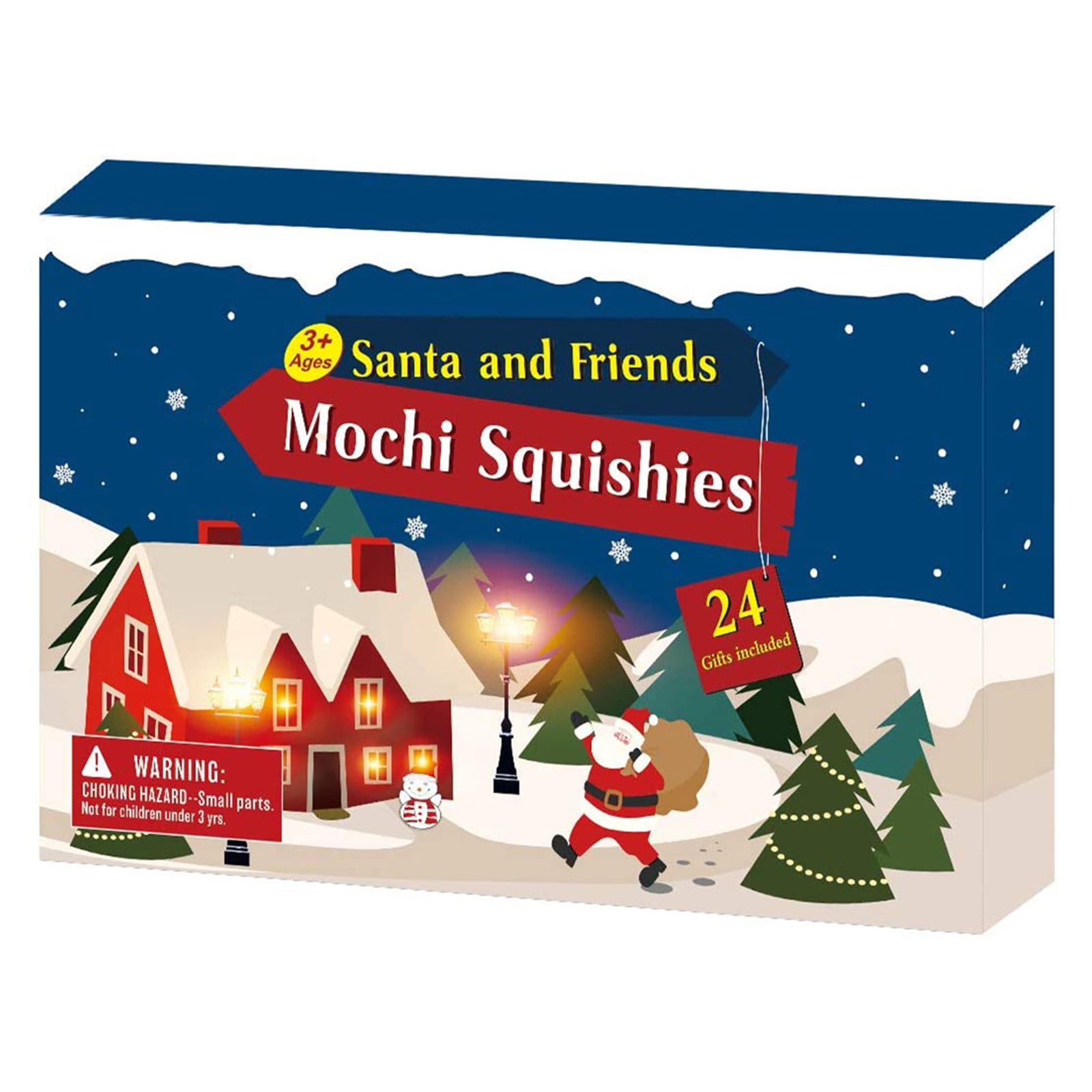 24 Days Christmas Countdown Calendar With Surprise Toys For Kids Advent ...