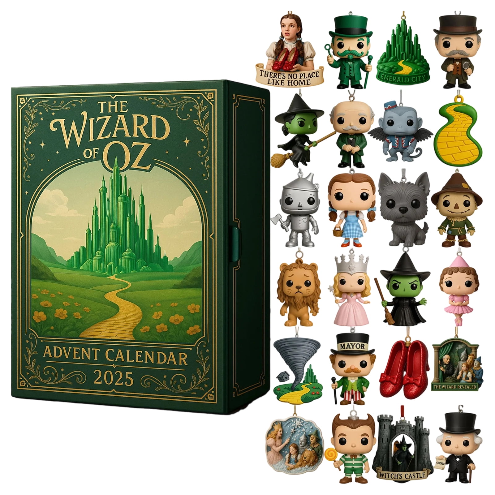 24 Days The Wizard Of Oz Advent Calendar, Character Advent Calendar ...