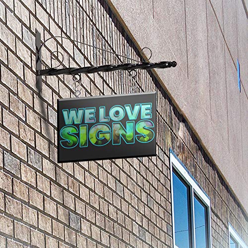 24" Deluxe Heavy Duty Sign Scroll Bracket - Walmart.com