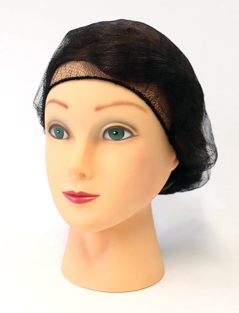 24" Disposable Food Service Hair Nets, Choose Your Color & Pack ...