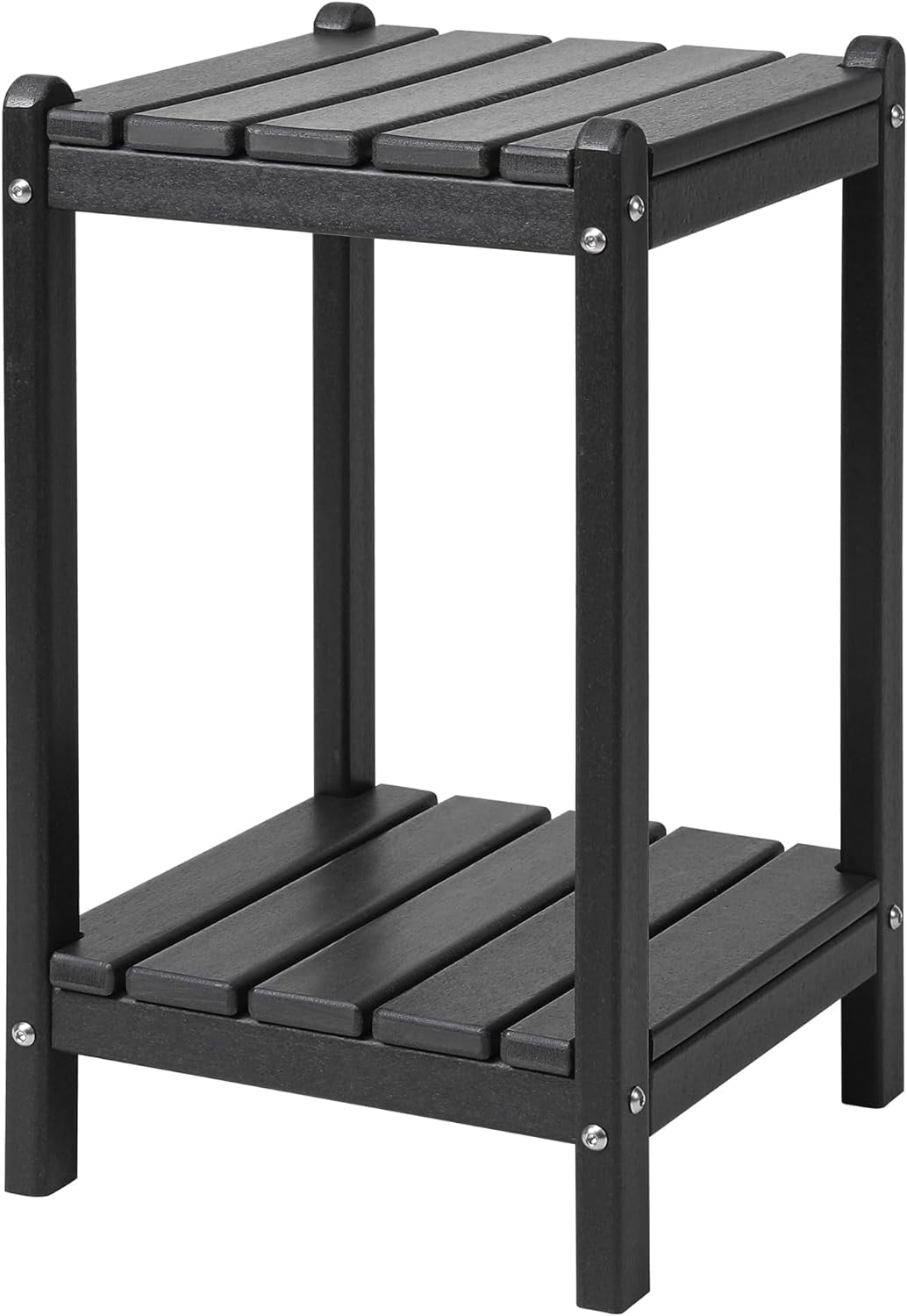 24" Double Adirondack Outdoor Side Table, Pool Composite Patio Table ...