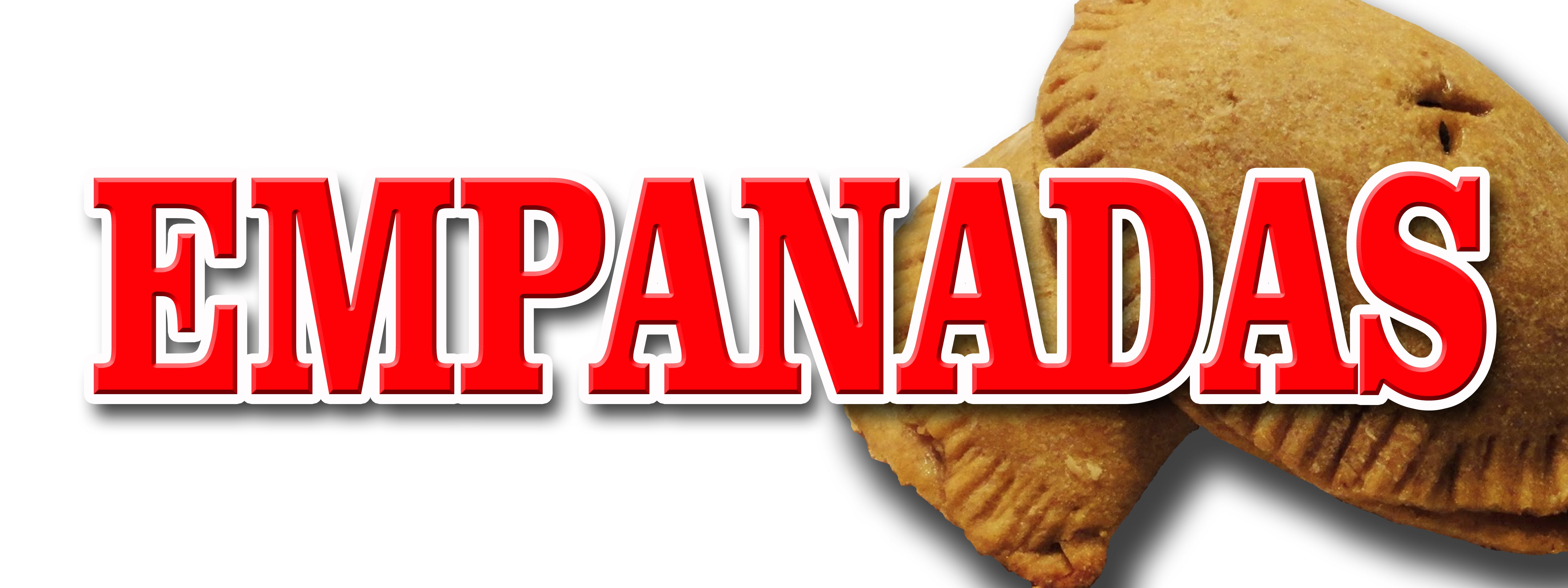 24" EMPANADAS DECAL sticker latin restaurant food meat chicken hot ...