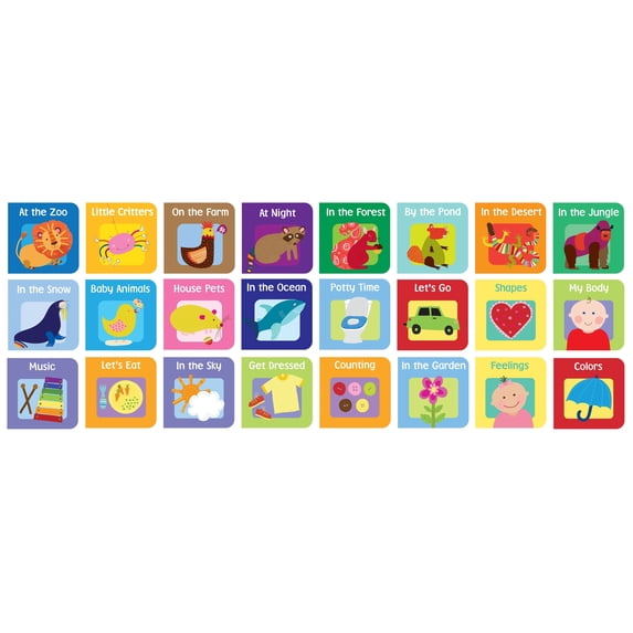 24 Early Learning Board Books (Other) - Walmart.com