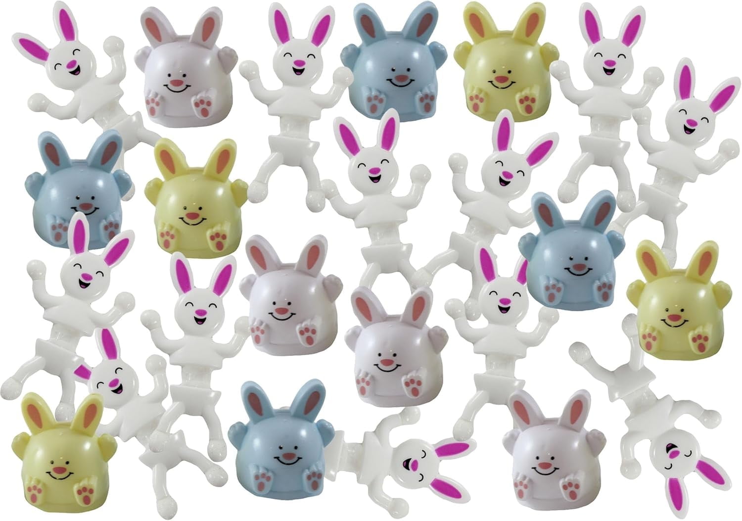 24 Easter Mix - Bunny Racer Cars and Wall Walking Bunnies - Fun Easter ...