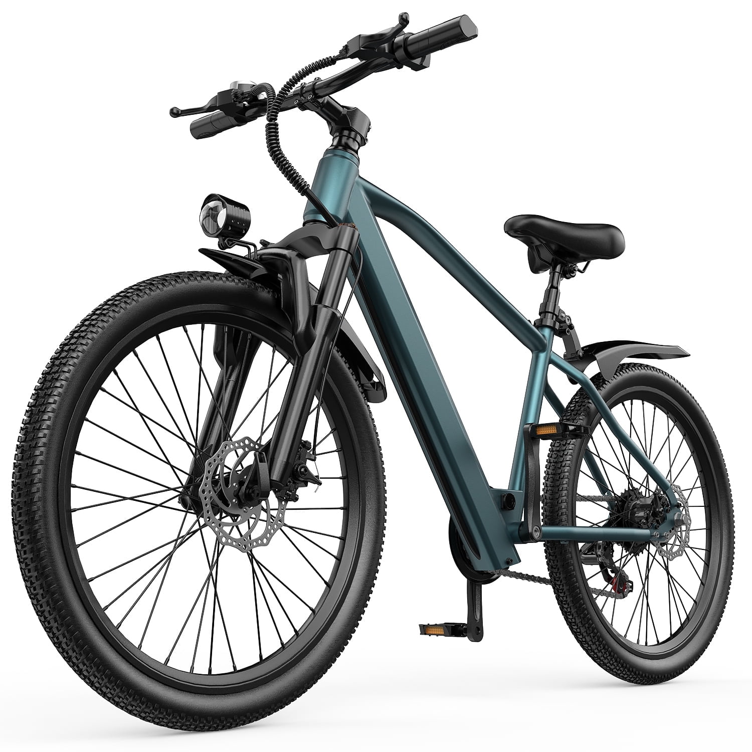 24" Electric Bike for Adult,400W Motor,Top Speed 25MPH,40Miles Long Range,City Commuting E ...