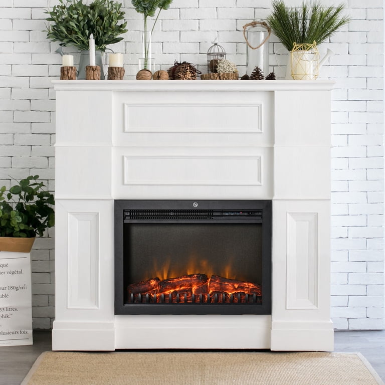 Retro Electric Fireplace