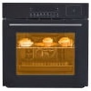 Magic Chef Kitchen Single Electric Wall Oven MCSWOE24S, 24in, 2.2 Cu ft ...