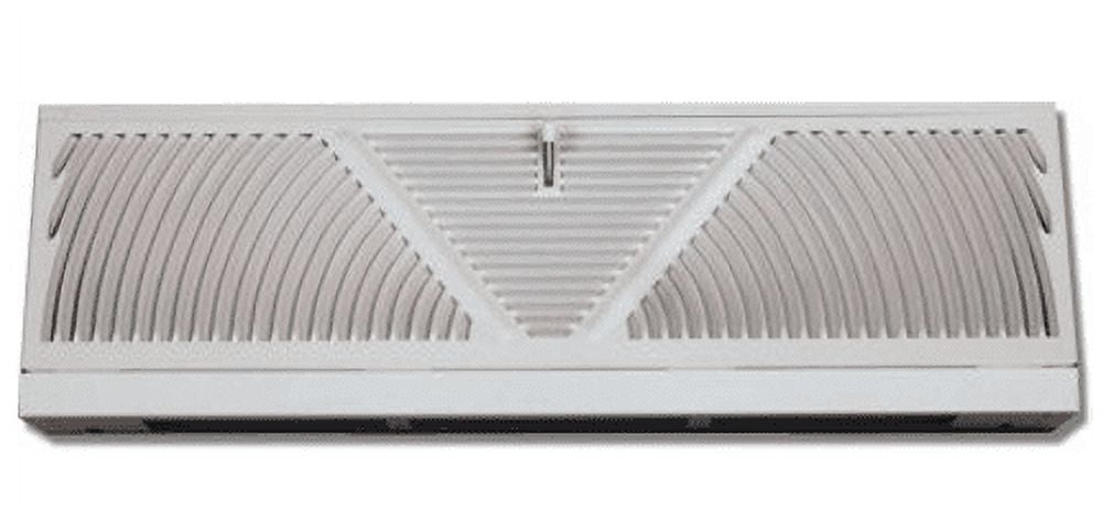 24" Extended Height White Baseboard Register - Walmart.com