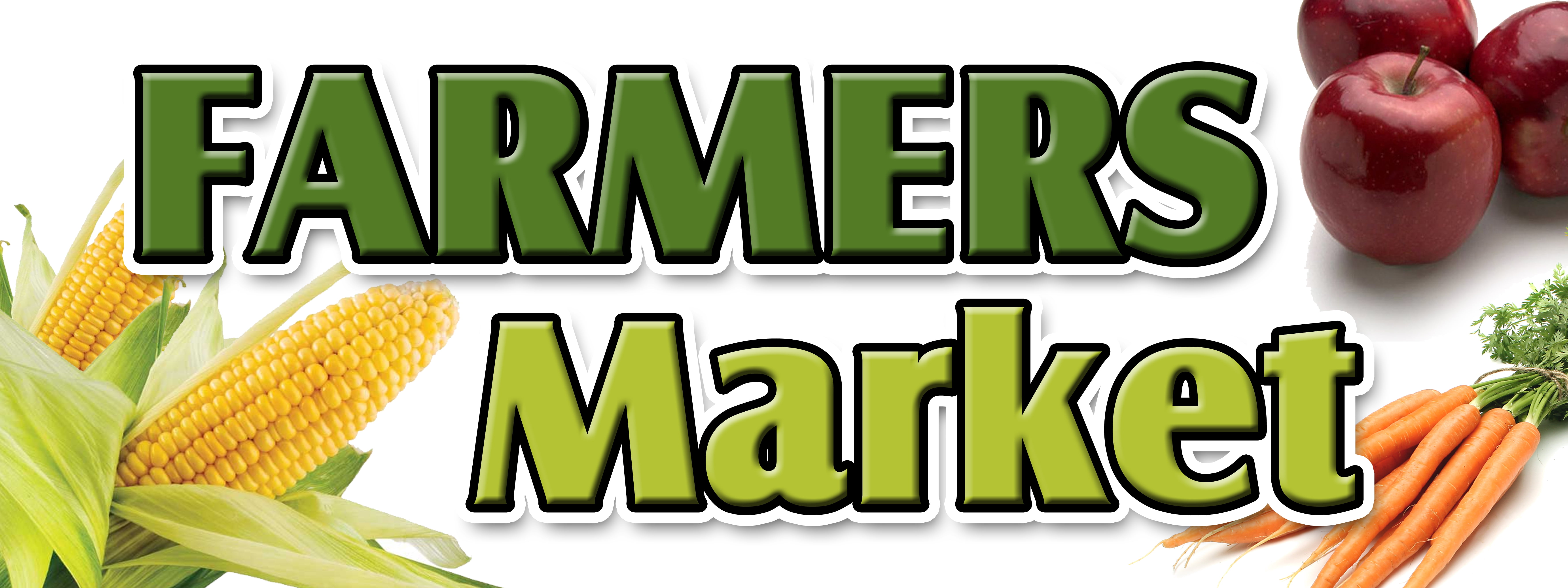 24" FARMERS MARKET DECAL sticker produce fruit vegetables fresh ...