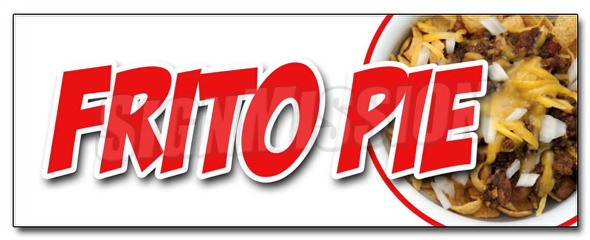 24" FRITO PIE DECAL sticker chili cheese corn chips texas style tamale ...