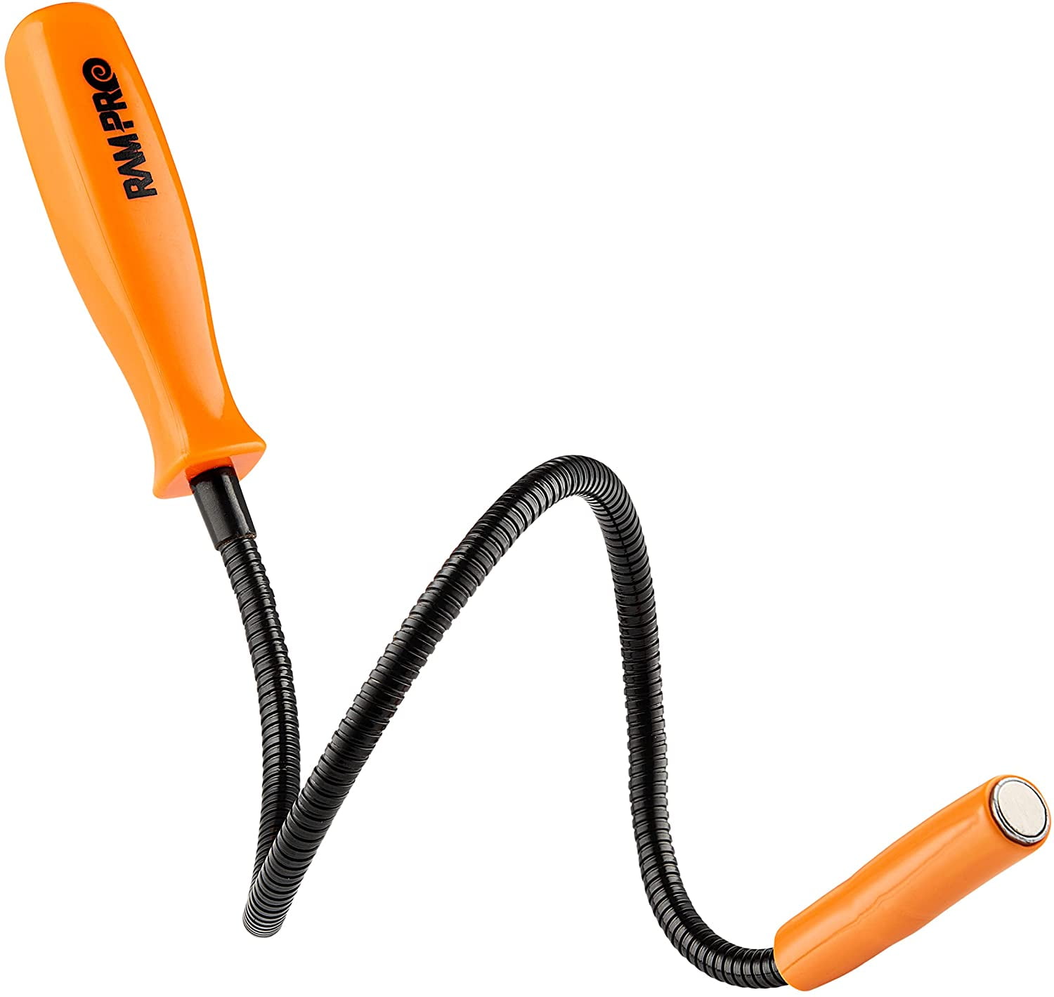 RAM-PRO 24 Inch Flexible Magnetic Grabber, Bendable Metal Pickup Tool ...